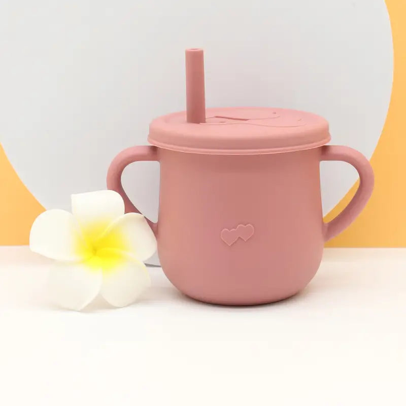 Silicone Straw Cups – Lavender Lane